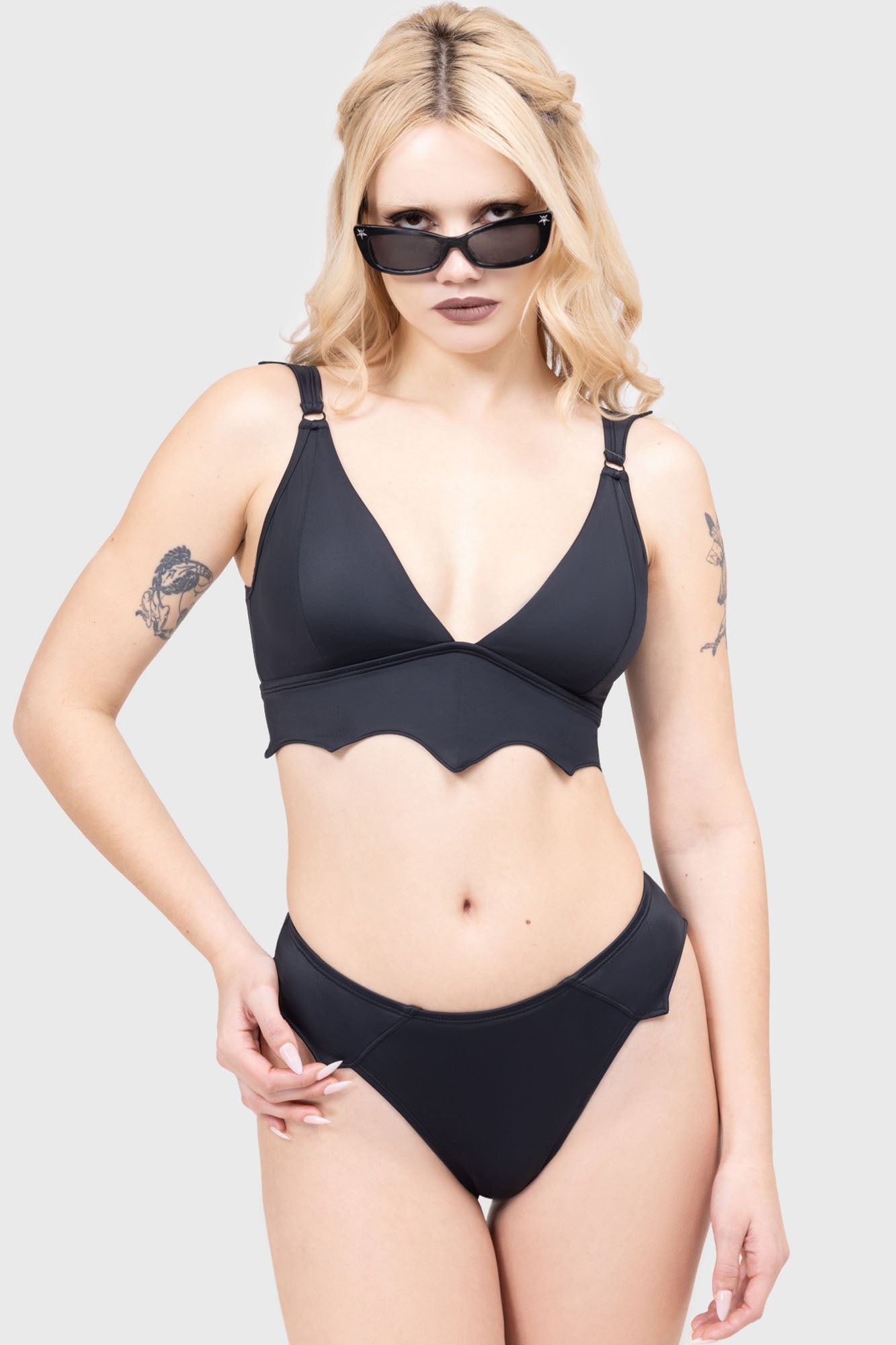 Nocturnal Echo Bikini Top | Killstar