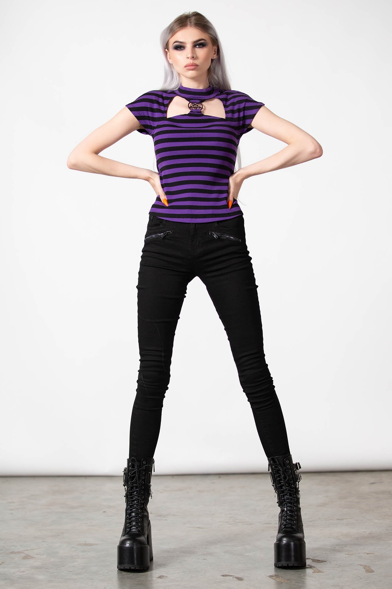 Lamia Top [PURPLE] | Killstar