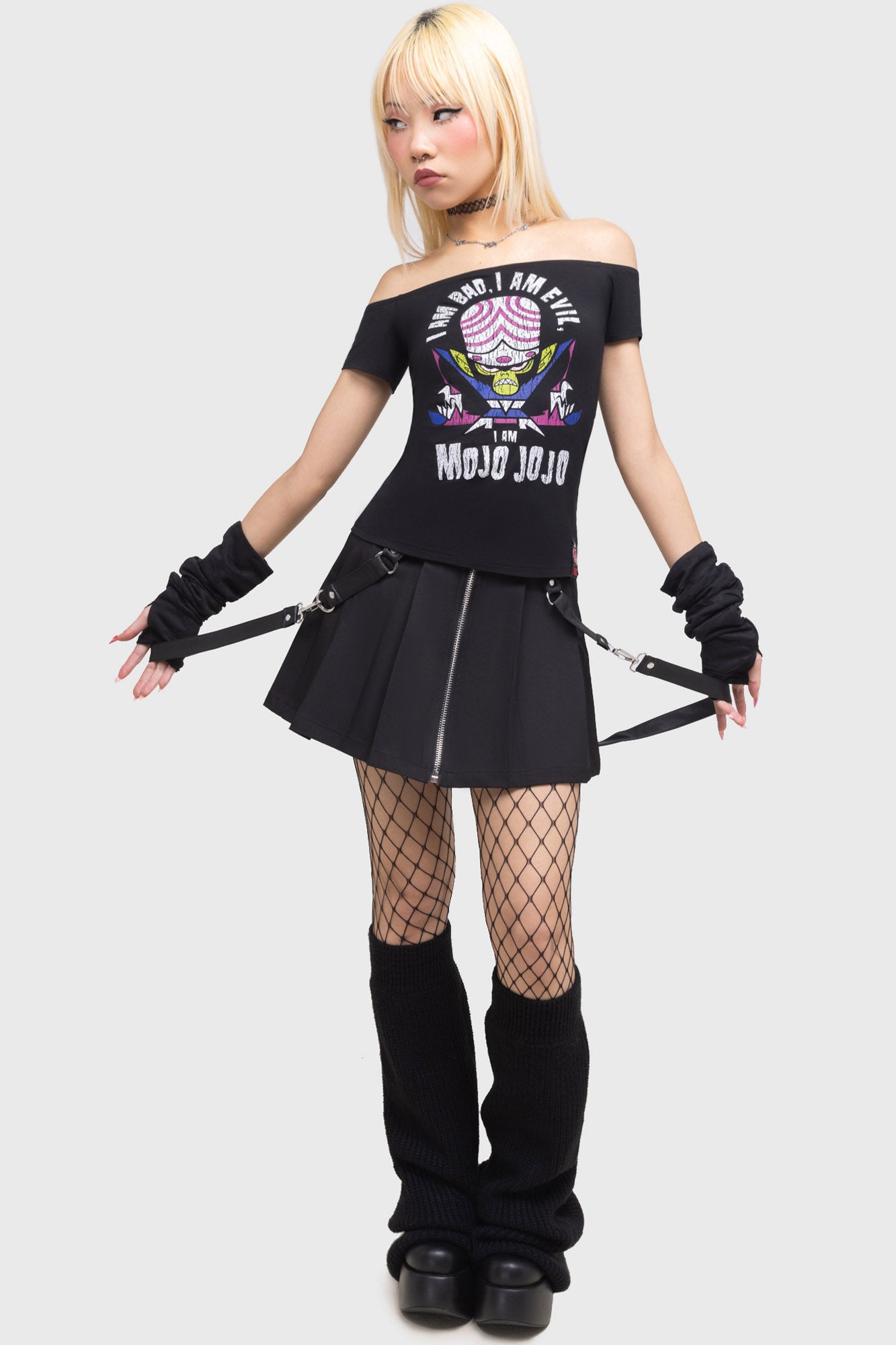 Bad And Evil Mojo Jojo Bardot Top | Killstar
