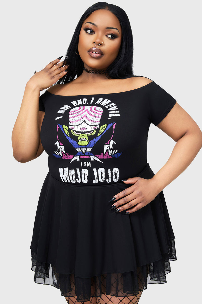 Bad And Evil Mojo Jojo Bardot Top | Killstar