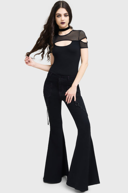 WOMENS BELL BOTTOMS | Killstar