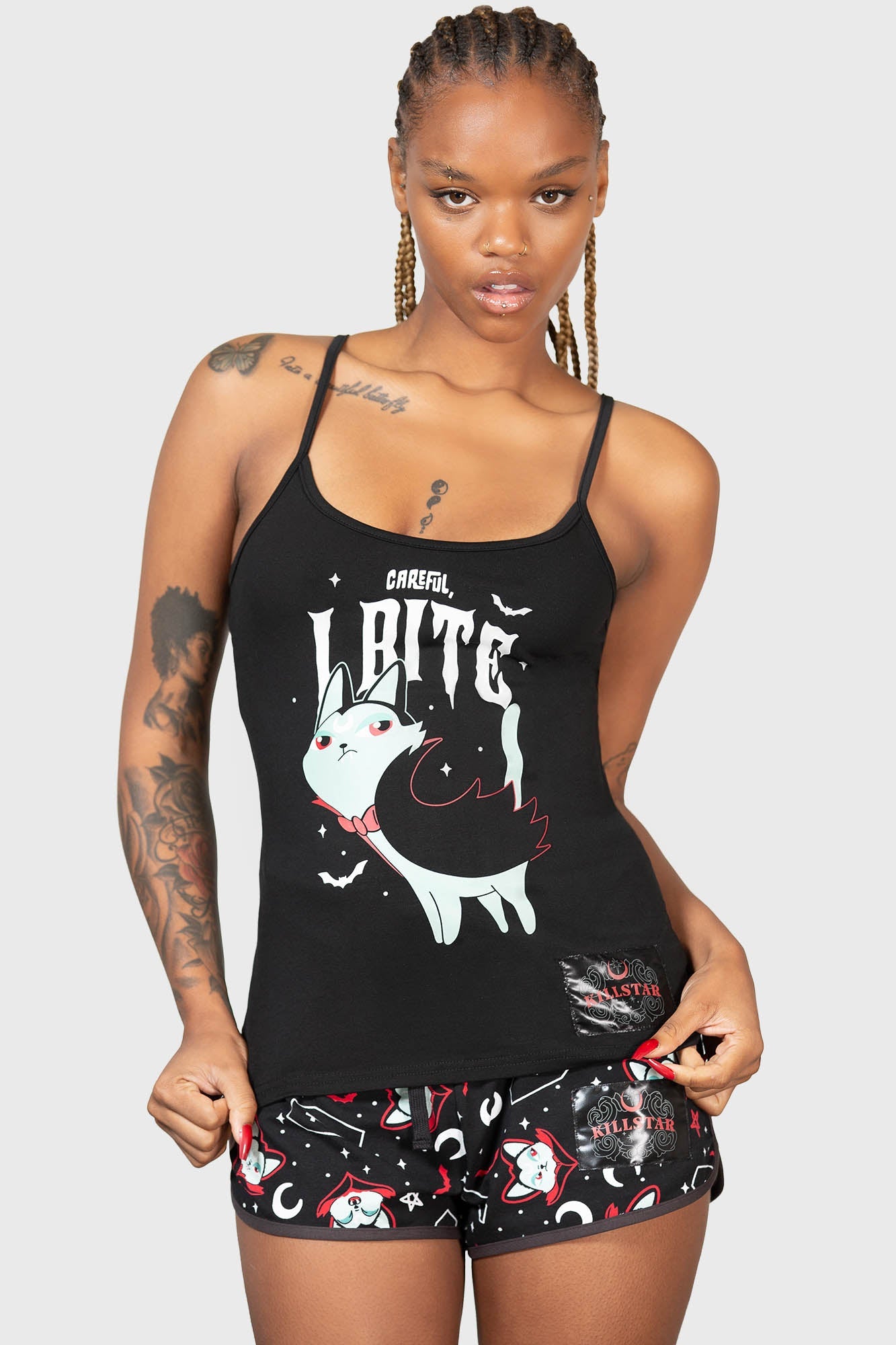 Cat Spat Cami Top | Killstar
