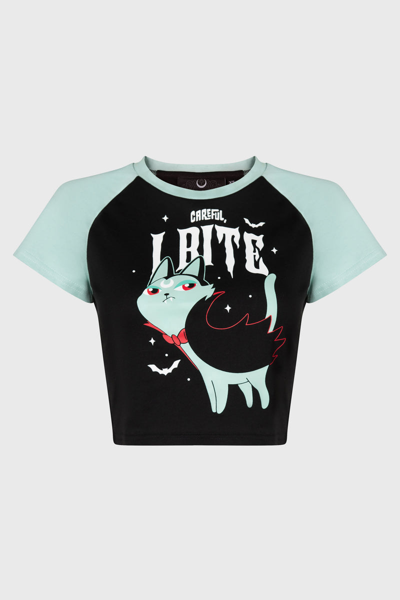 Cat Spat Shrunk Tee | Killstar