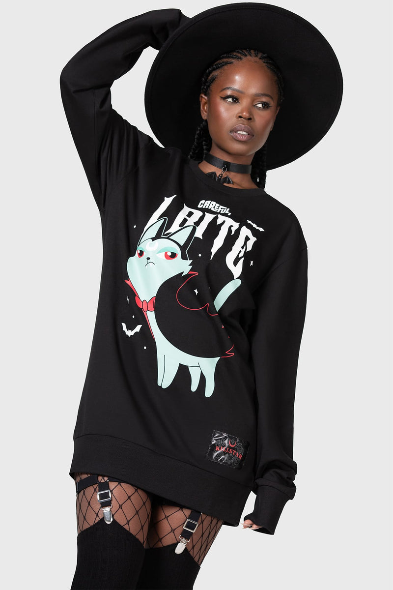 Cat Spat Sweatshirt | Killstar