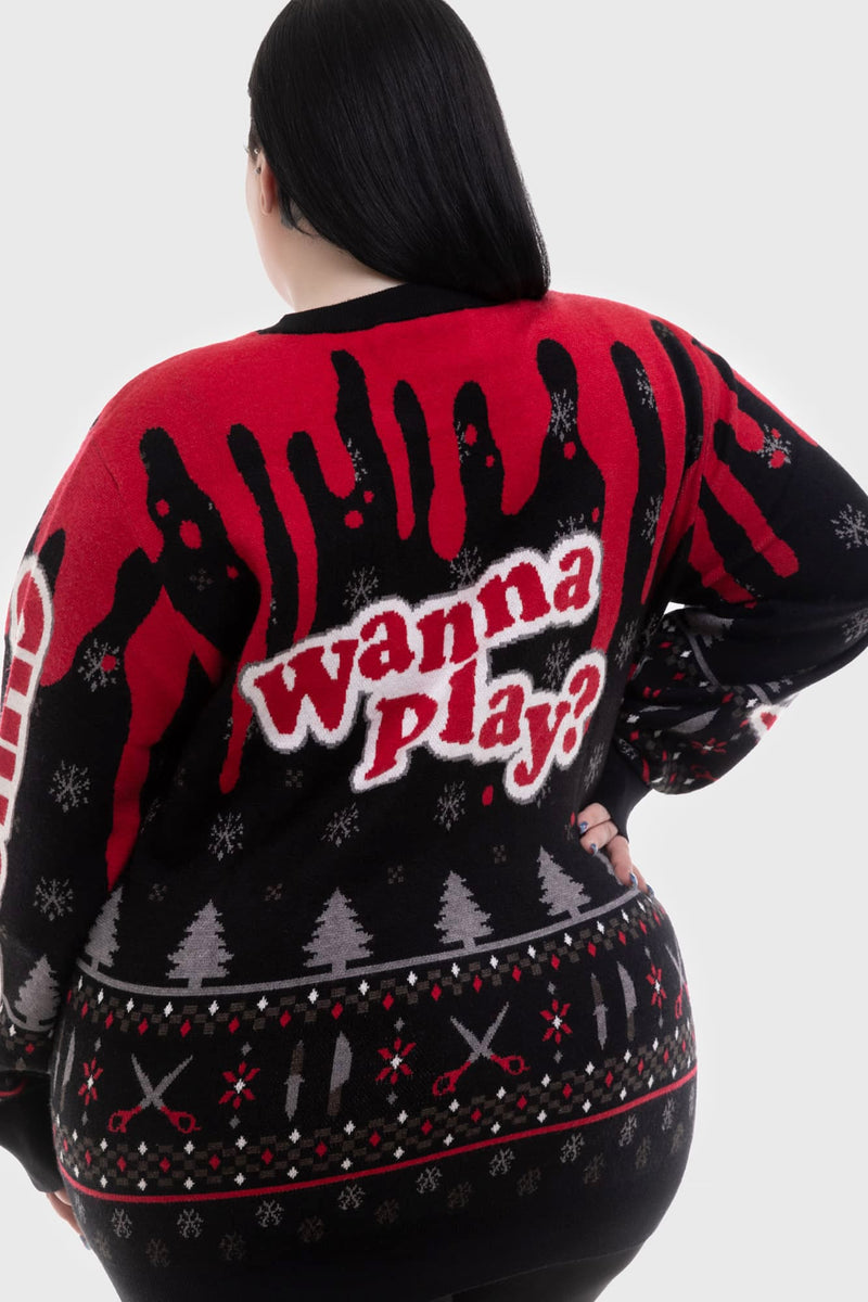 Chucky Wanna Play Sweater | Killstar