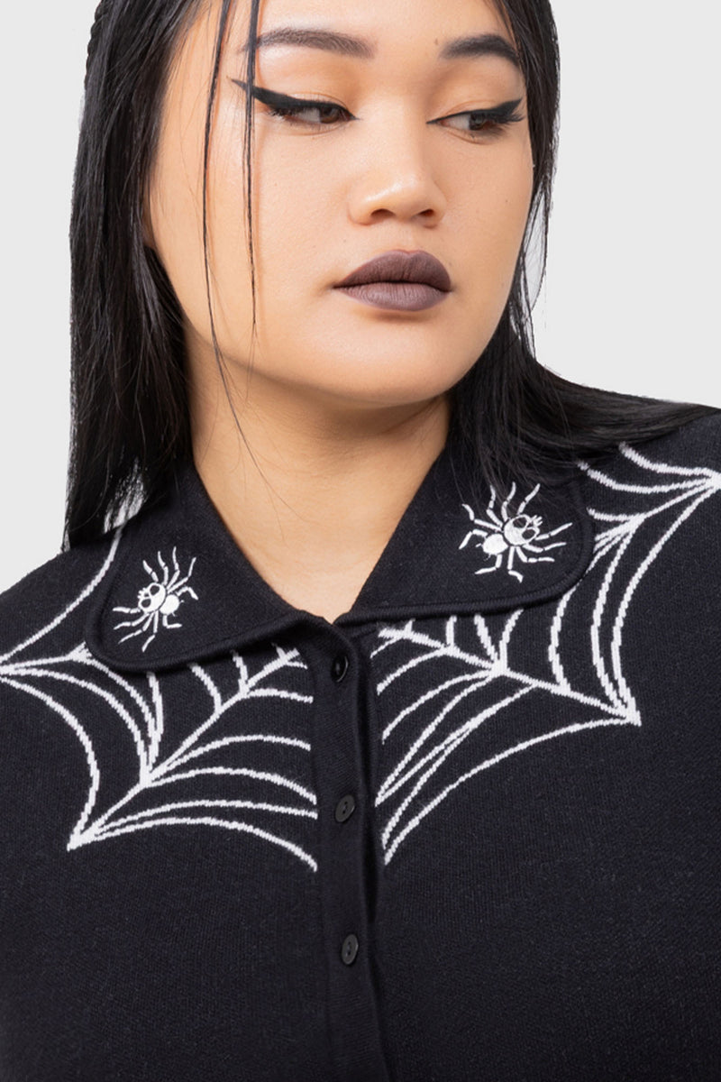 Cobweb Sally Cardigan | Killstar