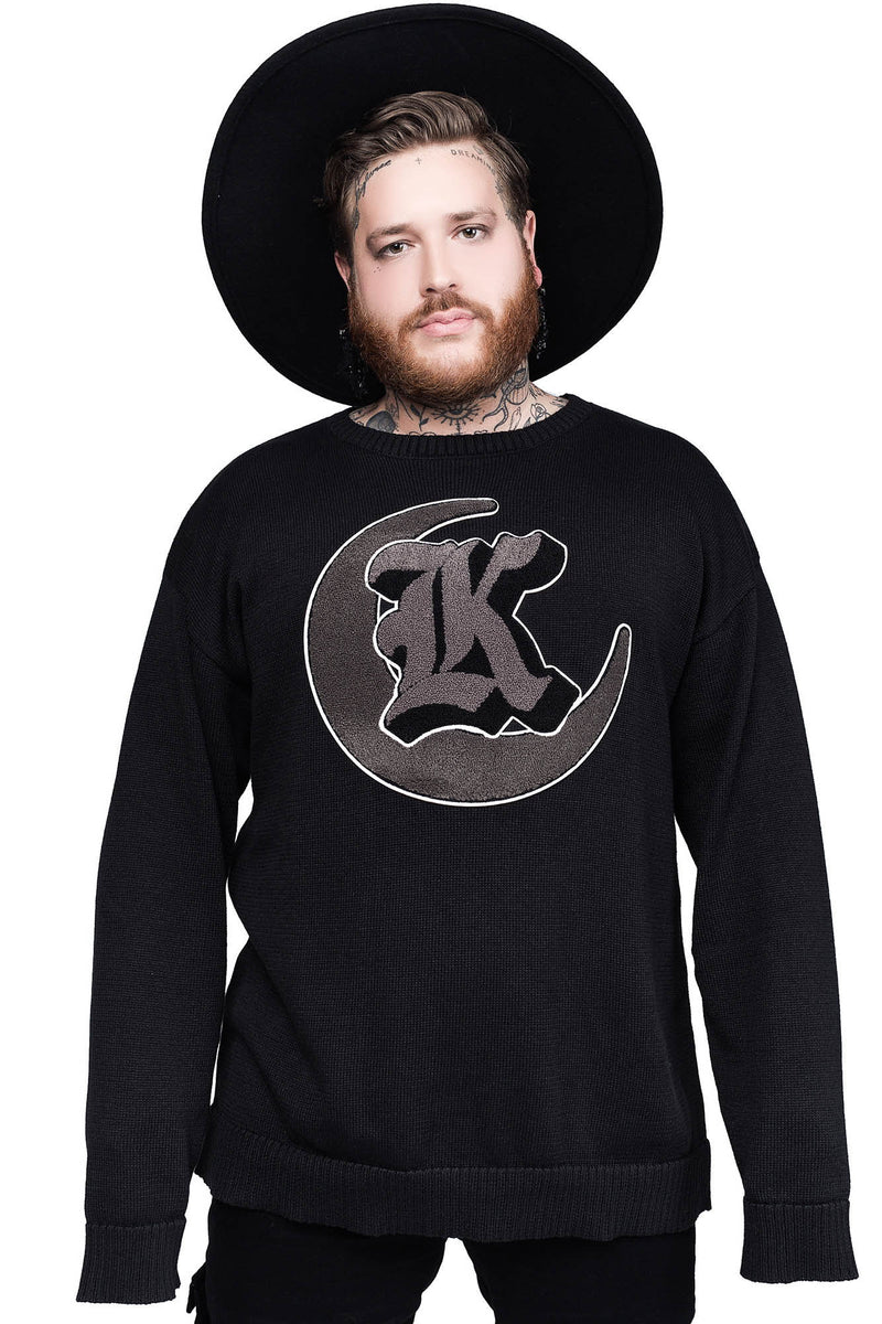 College Goth Knit Sweater | Killstar