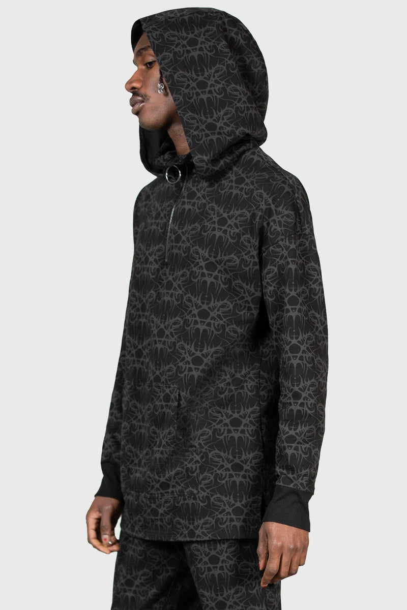 Cyborg Cell Oversized Hoodie | Killstar