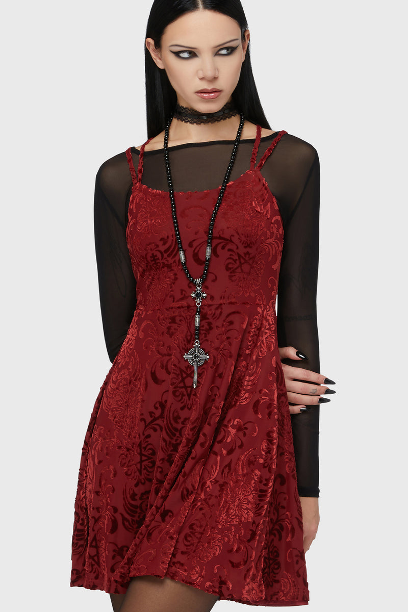 Crimson Bloodlust Mini Dress | Killstar