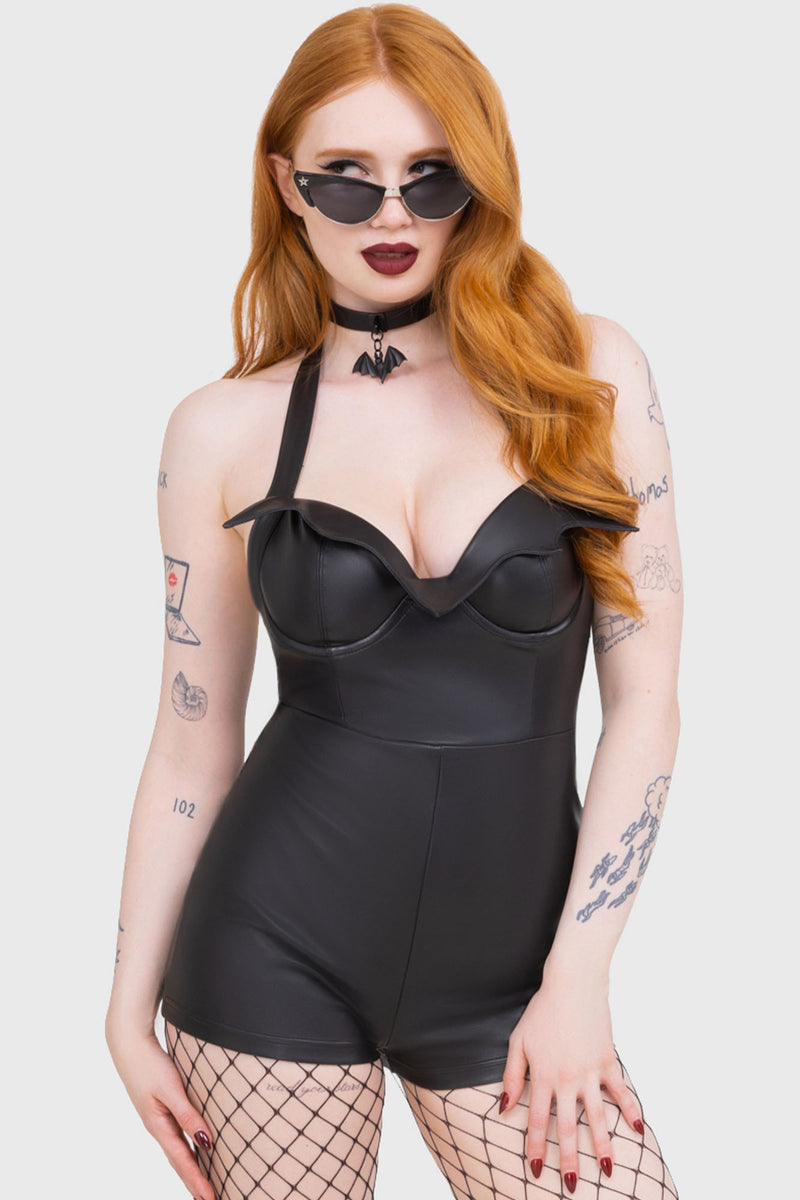 Devils Darling Playsuit | Killstar
