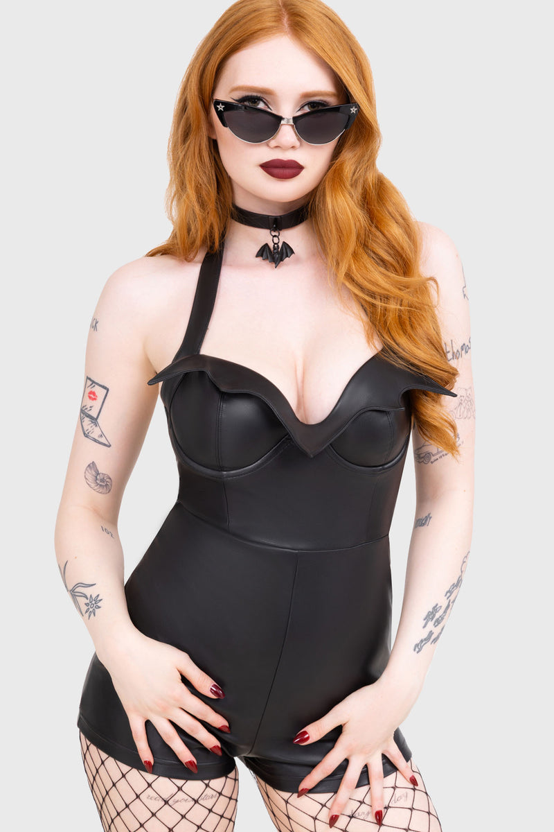 Devils Darling Playsuit | Killstar