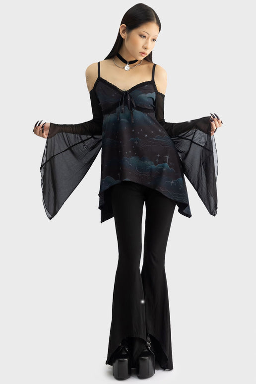 Women's Gothic Tops, Blouses, Vests & Crop Tops | Killstar