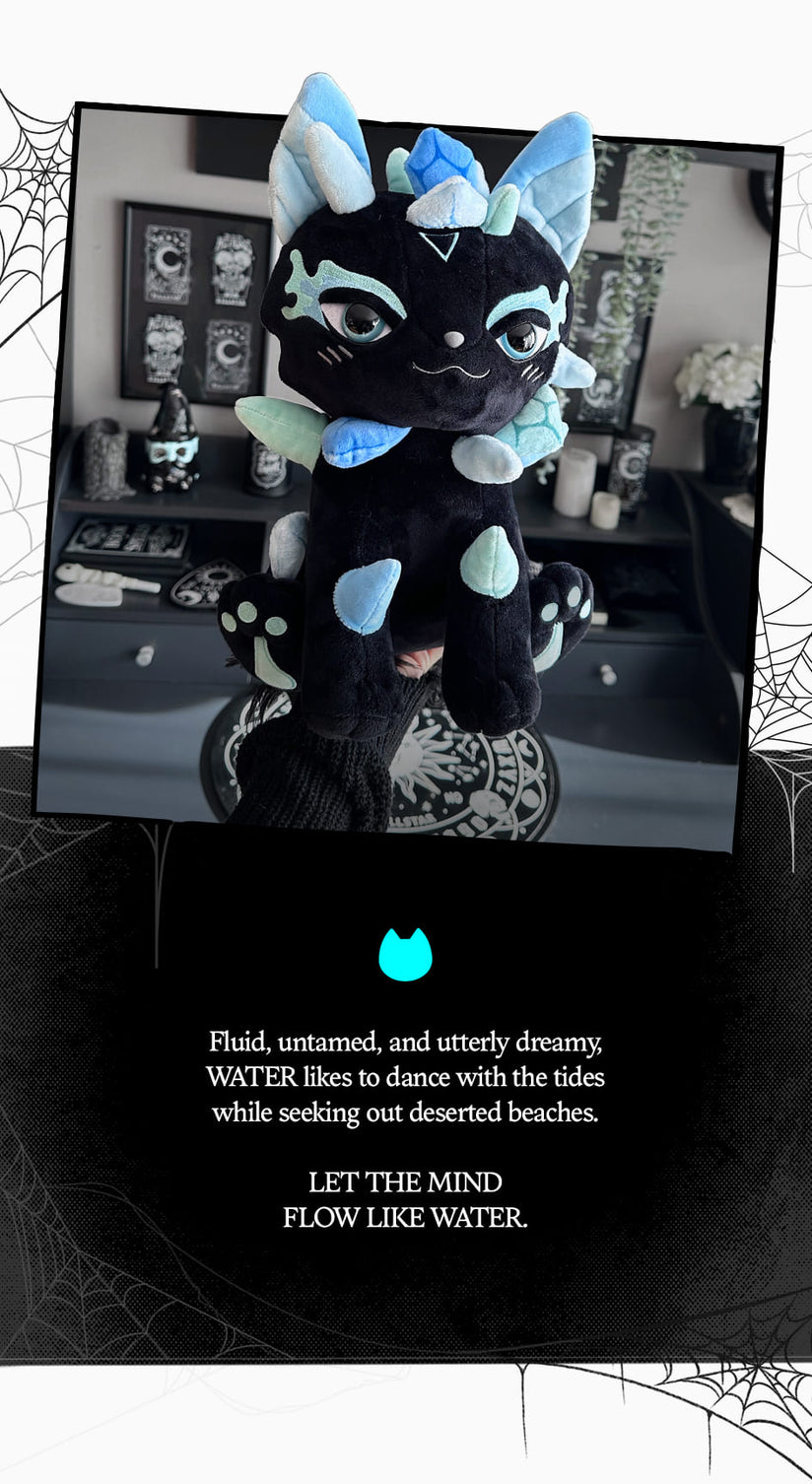 Element Cats: Water Plush Toy | Killstar