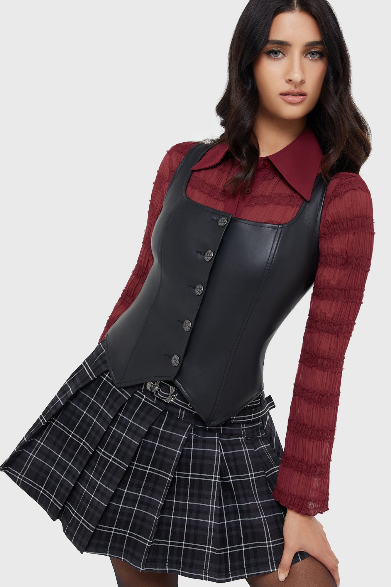 Fallen Light Top [RED] | Killstar