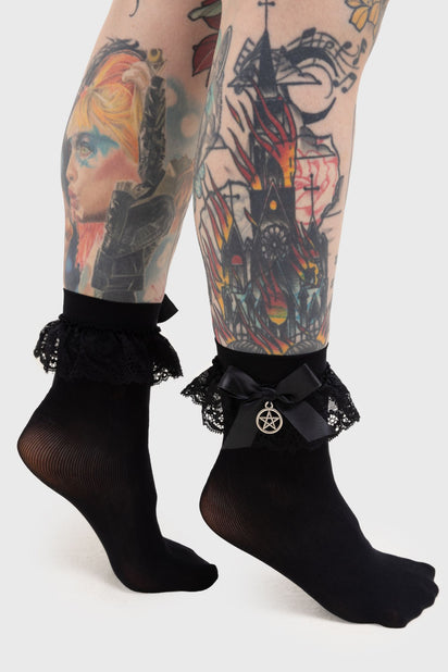 Gothic Tights & Socks | Goth Knee High Socks | Killstar