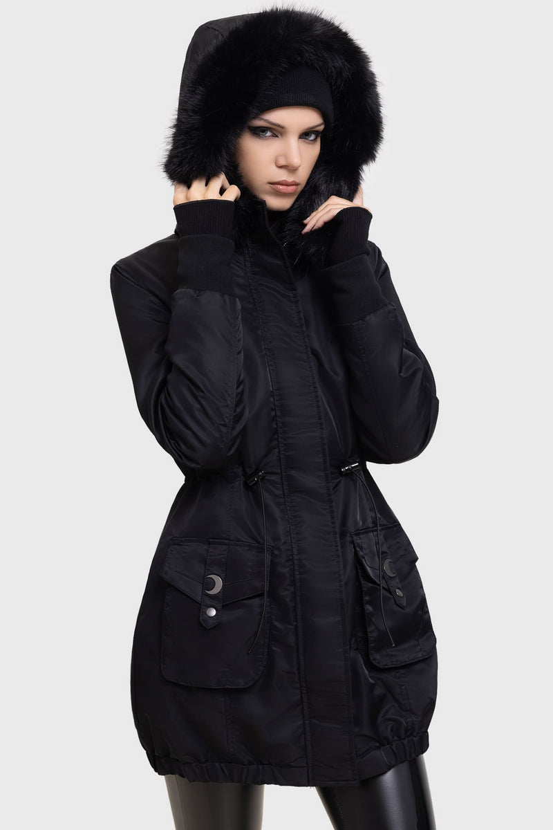 Lunar Eclipse Parka Jacket | Killstar