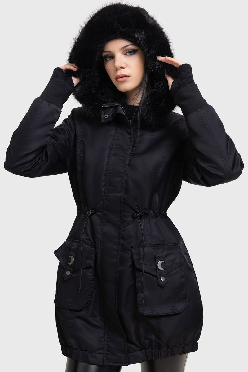 Lunar Eclipse Parka Jacket | Killstar