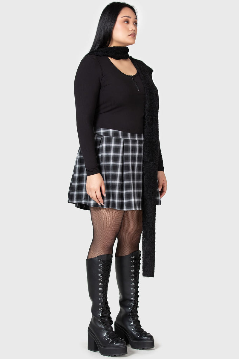 Lune Sting Ribbed Top | Killstar