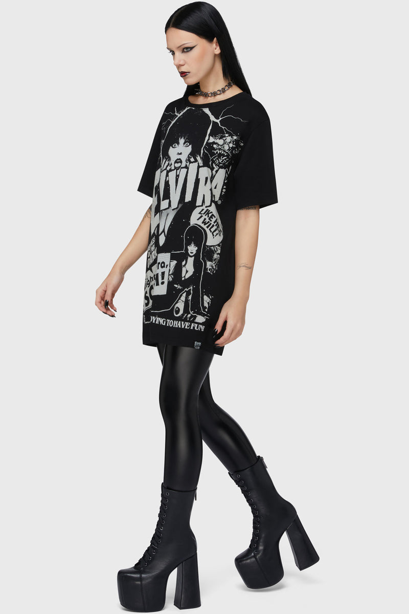 Lights Camera Scream T-Shirt | Killstar