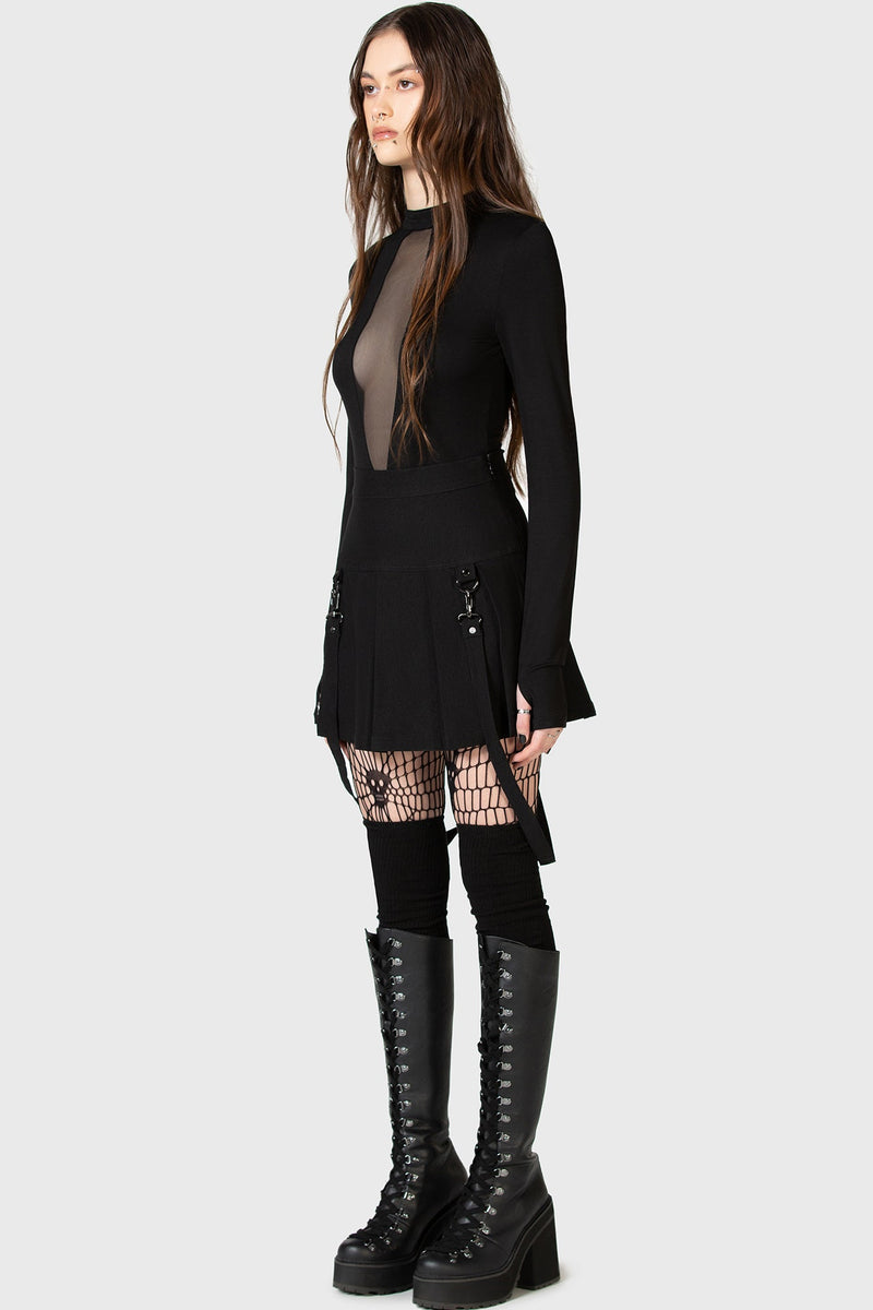 Merely A Madness Mini Skirt | Killstar