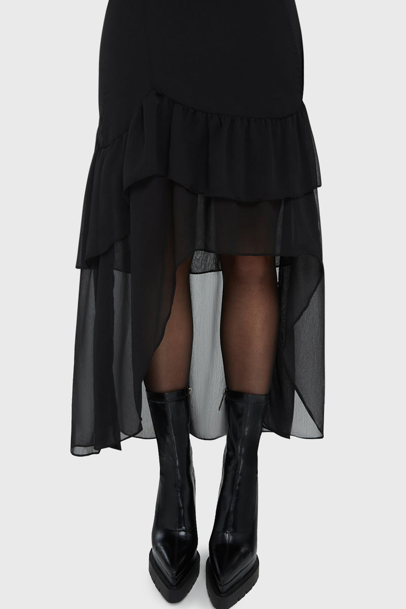 Misty Hollow Midi Dress | Killstar