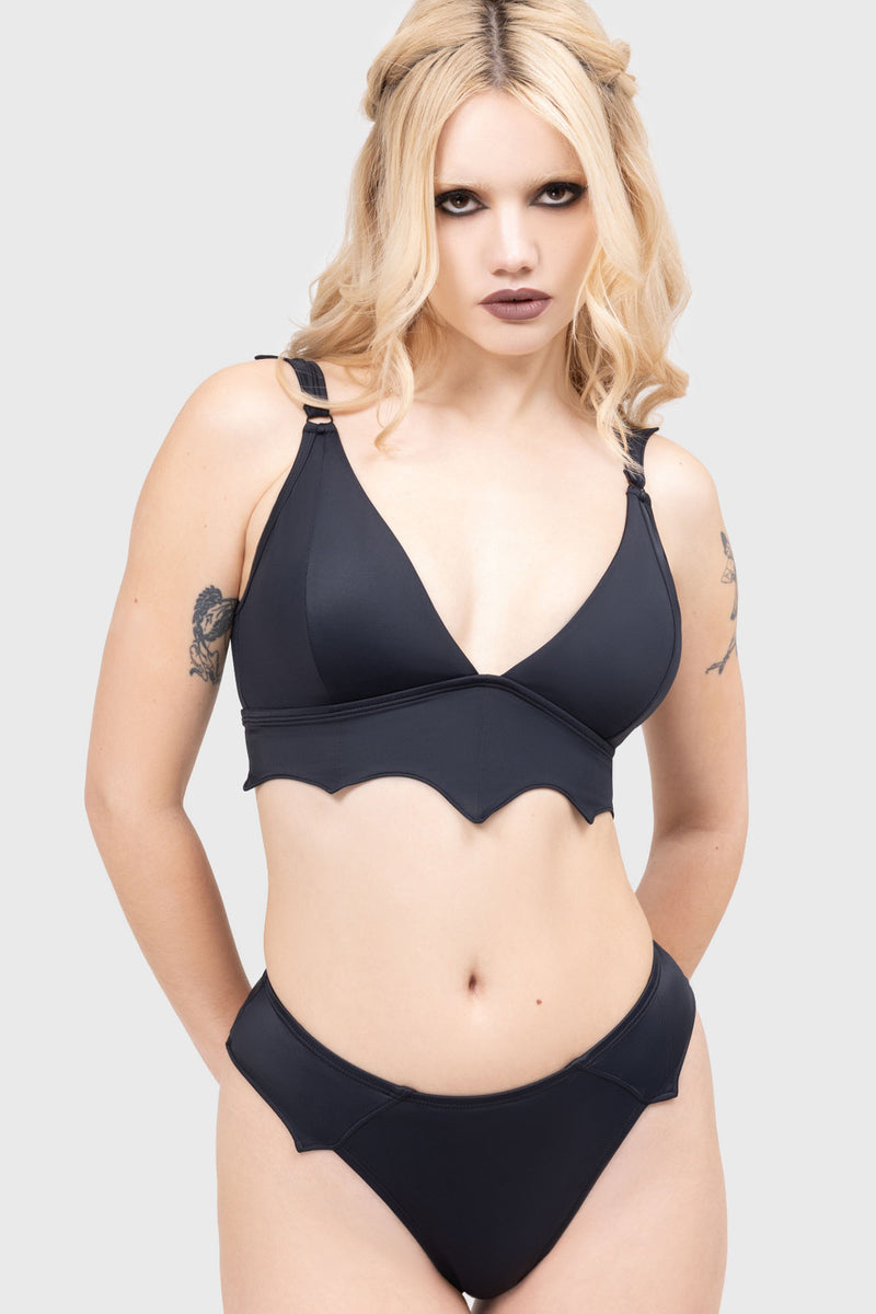Nocturnal Echo Bikini Top | Killstar