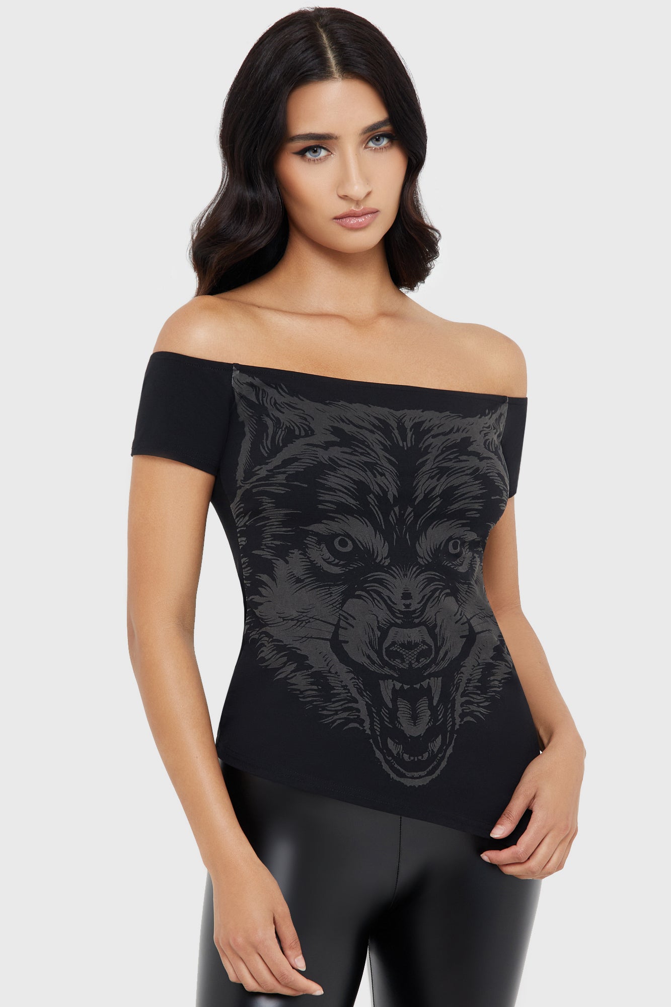 Nocturnal Wolf Top | Killstar