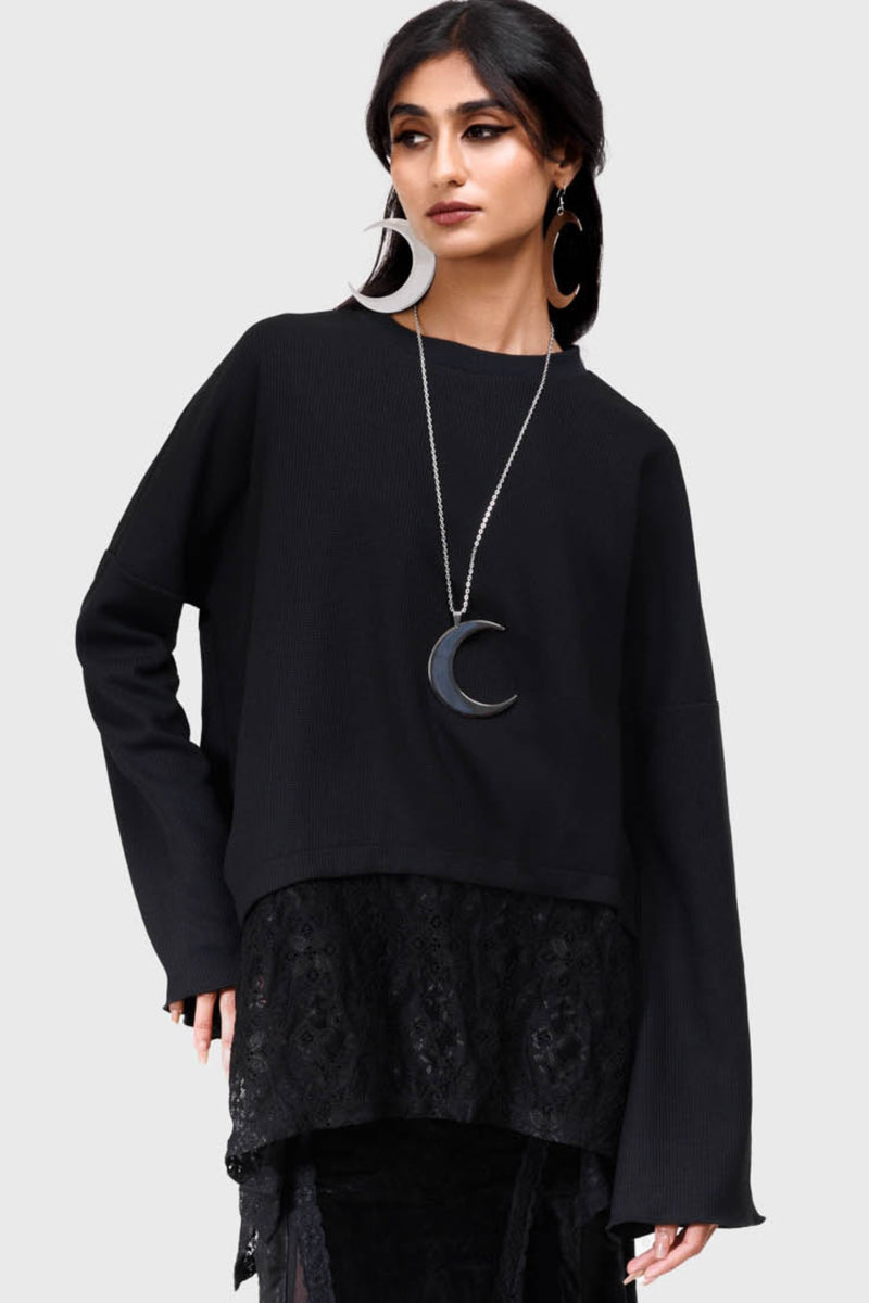 Obsidian Blitz Sweatshirt | Killstar