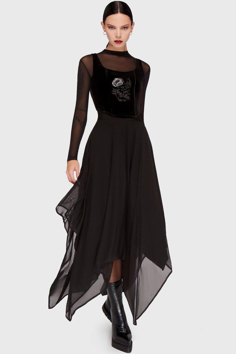 Ravens Rose Corset | Killstar