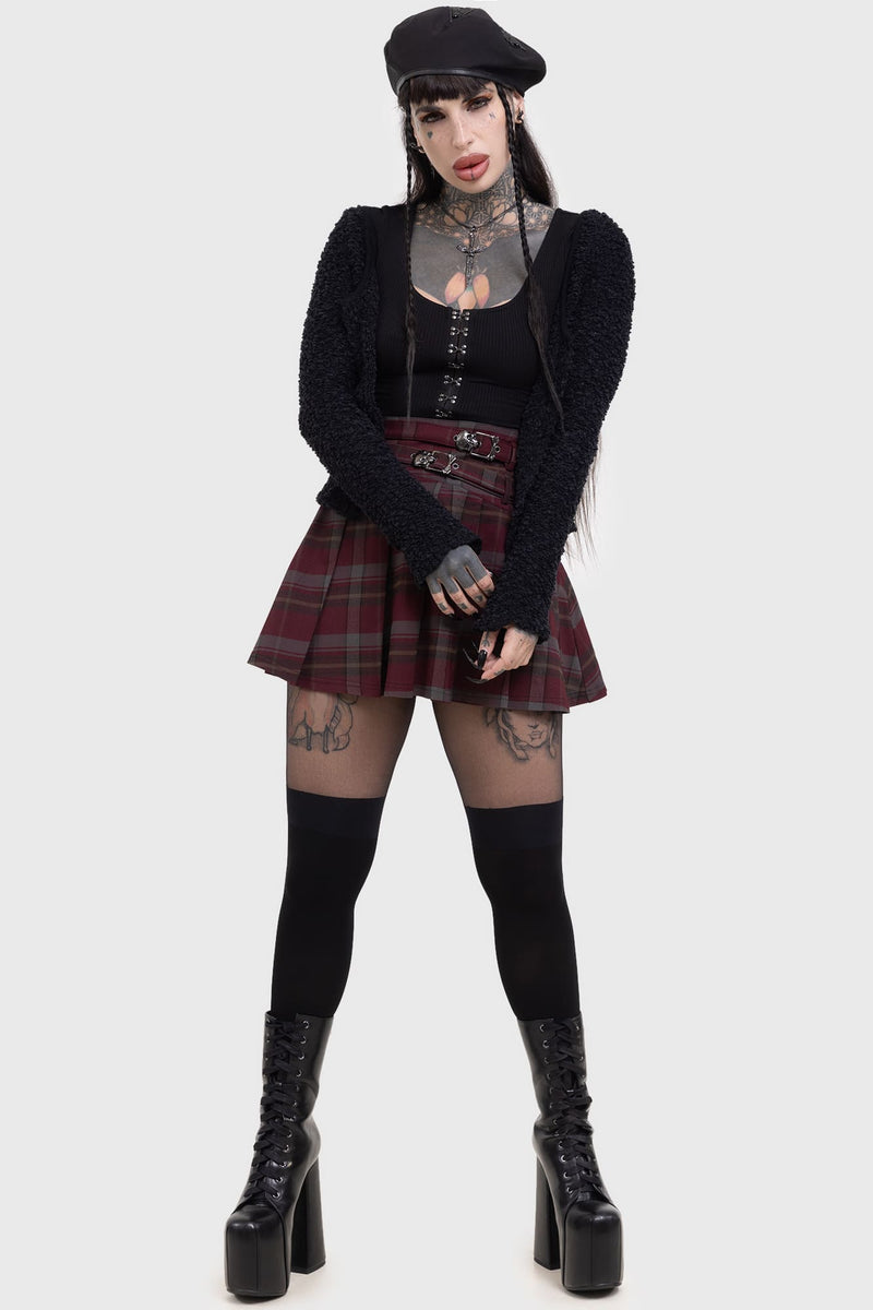 Sable Riot Skirt | Killstar