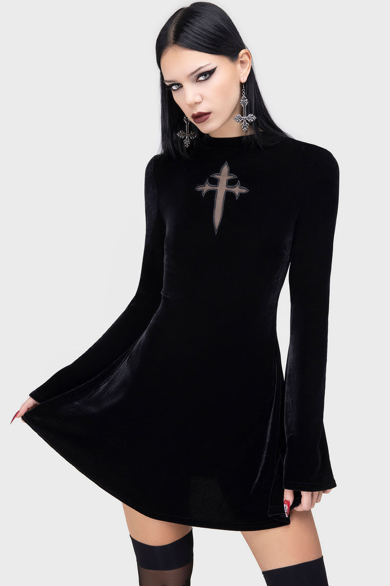 Serenade Of Shadows Mini Dress | Killstar