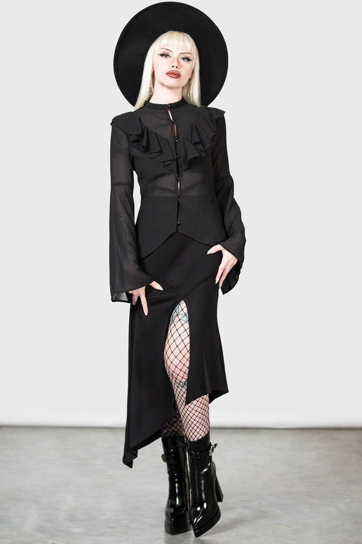 Women's Gothic Tops, Blouses, Vests & Crop Tops | Killstar