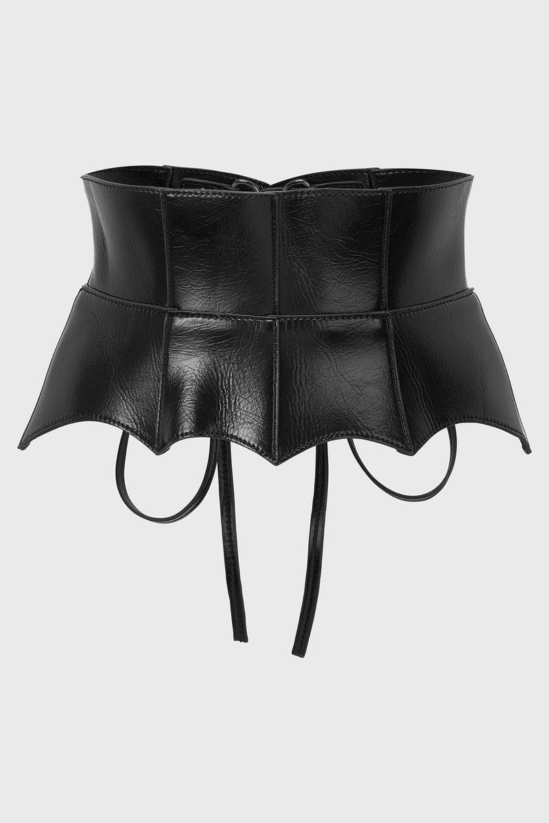 Wetland Bat Peplum Corset | Killstar