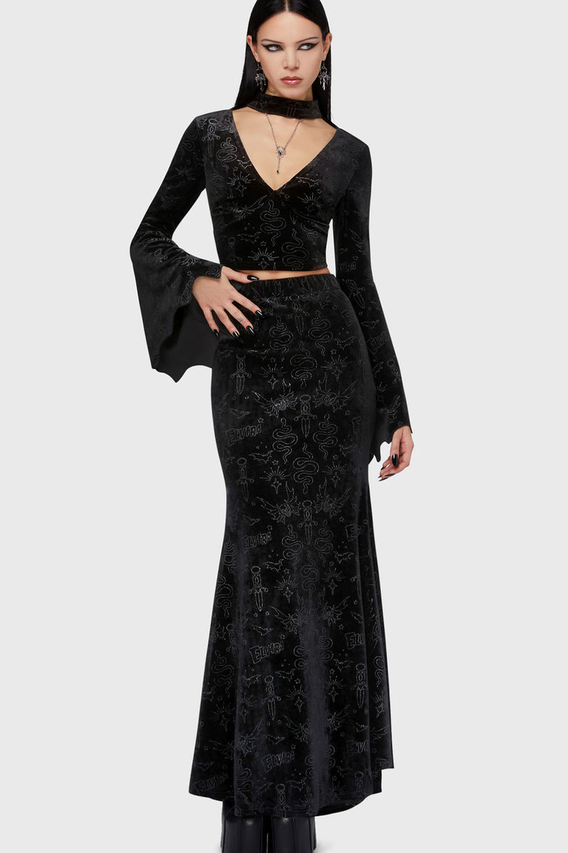 Yours Cruelly Maxi Skirt | Killstar