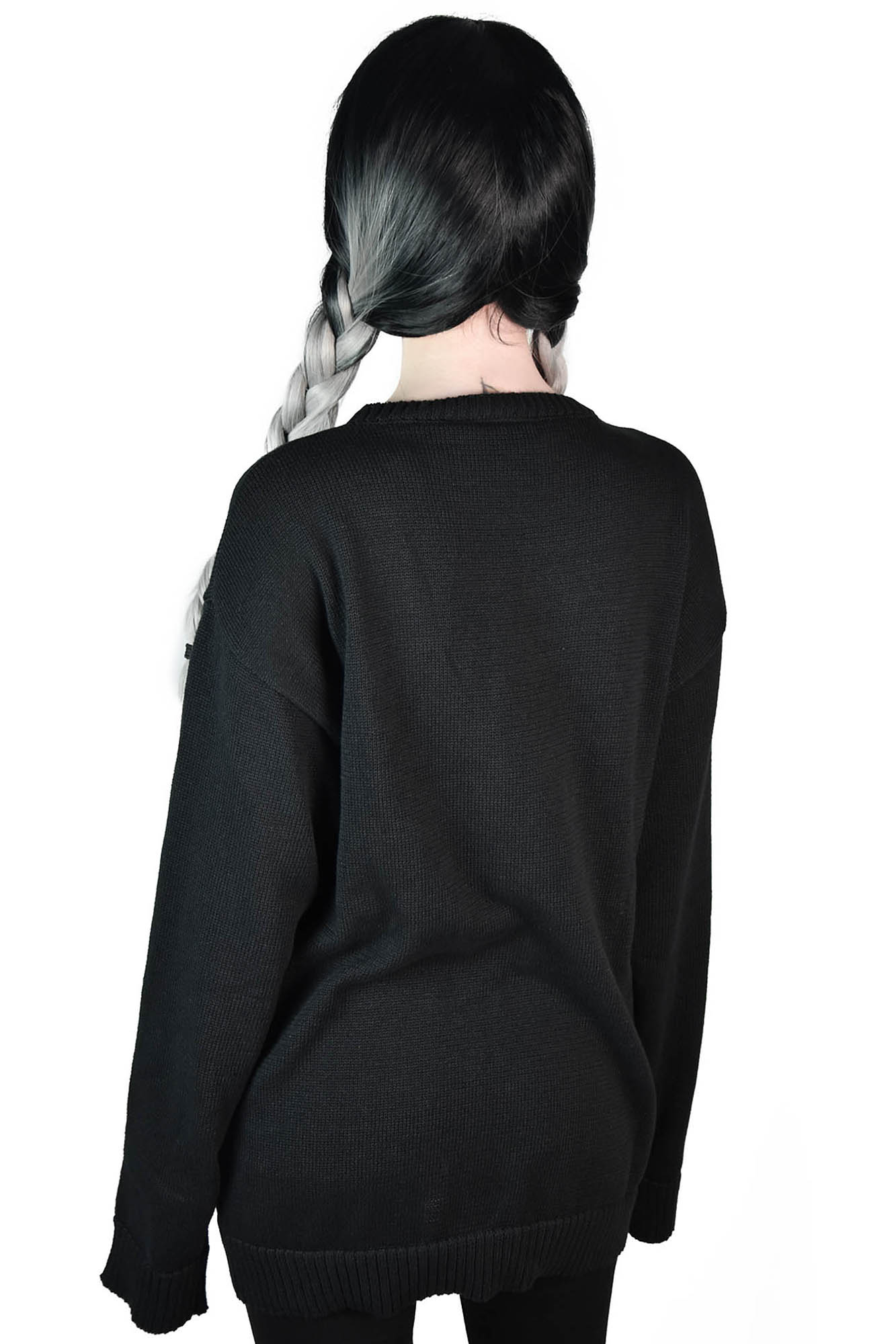 College Goth Knit Sweater | Killstar
