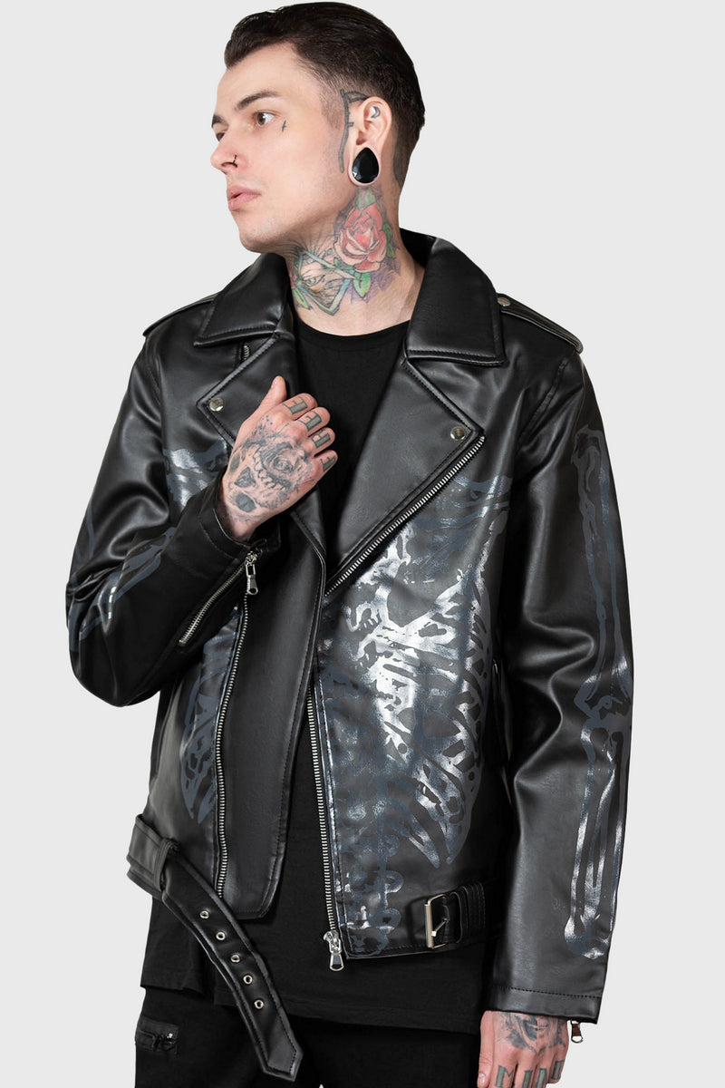 Craniocaudal Biker Jacket | Killstar
