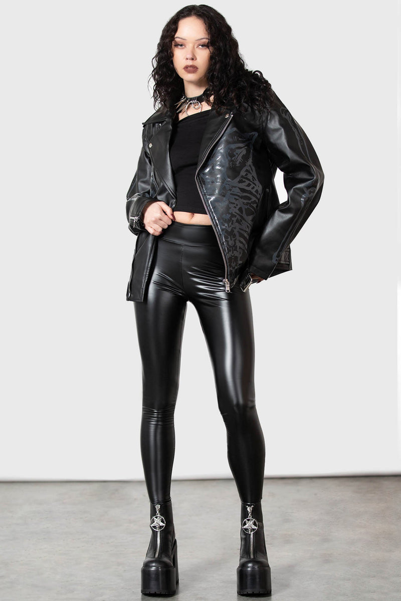 Craniocaudal Biker Jacket | Killstar