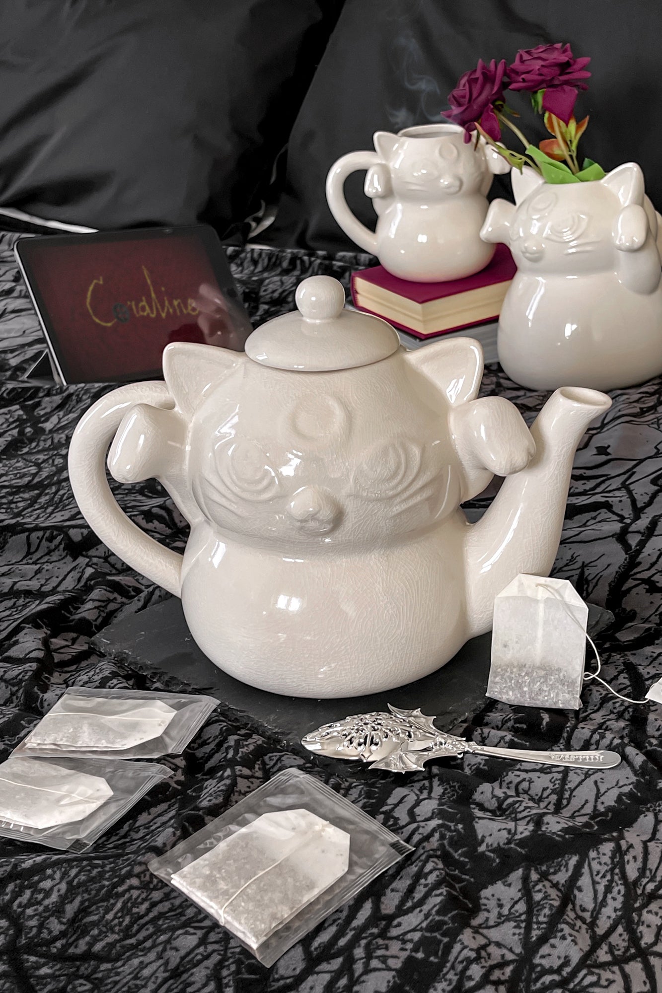 Ghost Kitty Teapot | Killstar
