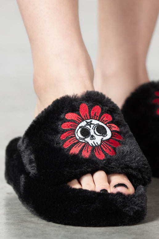 KREEPTURES | Gothic Plush Toy Slippers | Killstar