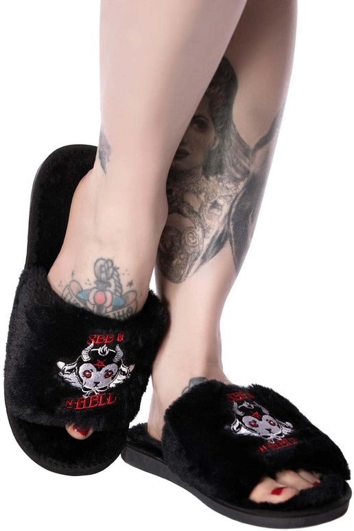 KREEPTURES | Gothic Plush Toy Slippers | Killstar