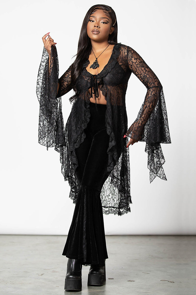 Vilania Lace Duster | Killstar